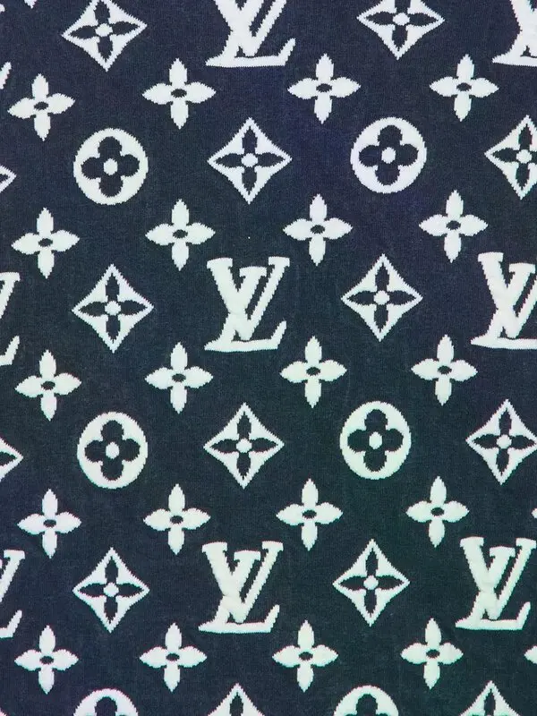 LOUIS VUITTON Monogram Jacquard Knit Sweater