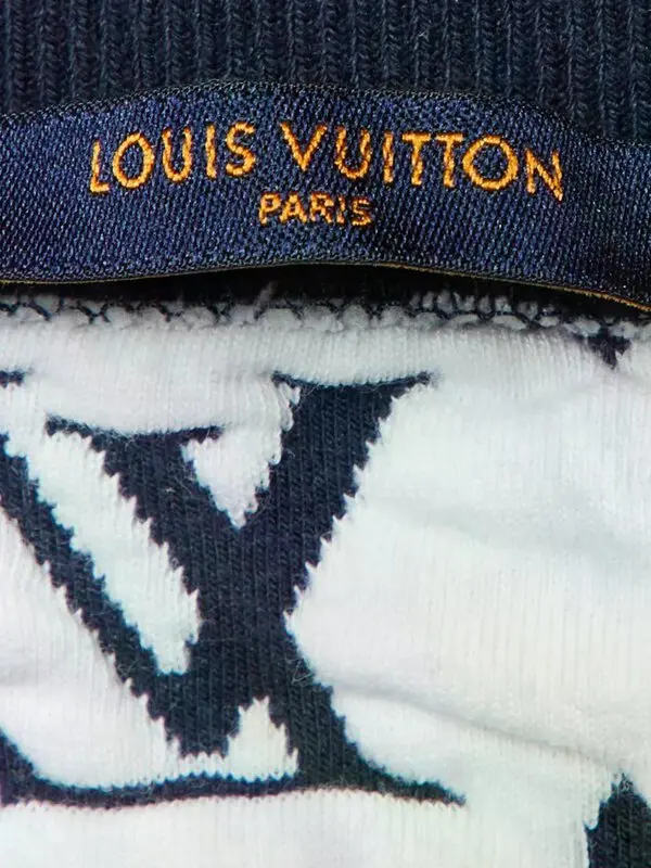 LOUIS VUITTON Monogram Jacquard Knit Sweater