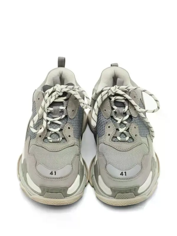 Balenciaga Triple S Leather Sneakers
