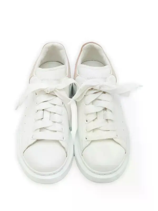 Alexander McQueen Oversized Leather Low-top Sneakers