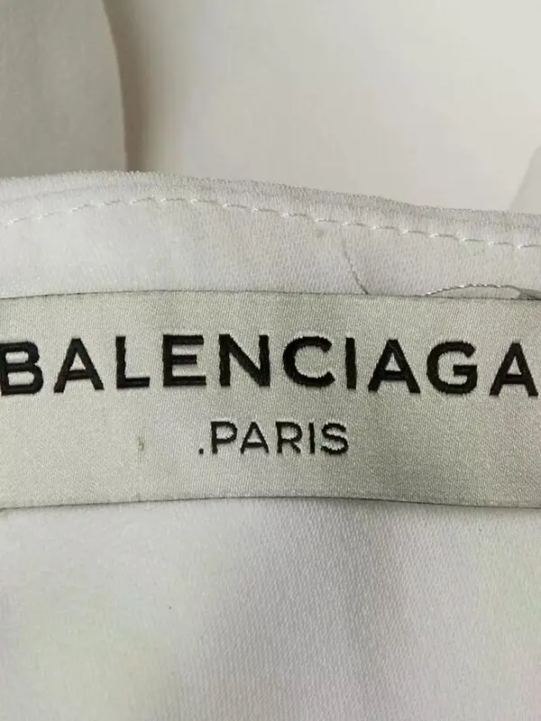 Balenciaga Draped Sleeveless Top