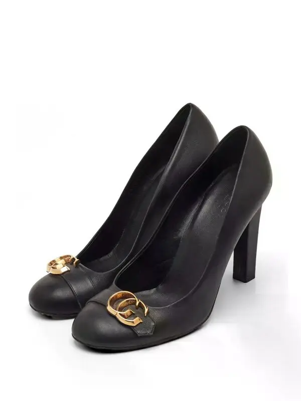 Gucci Gg Round-toe Pumps