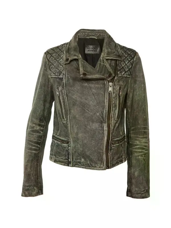 ALLSAINTS Cargo Biker Jacket - Grey