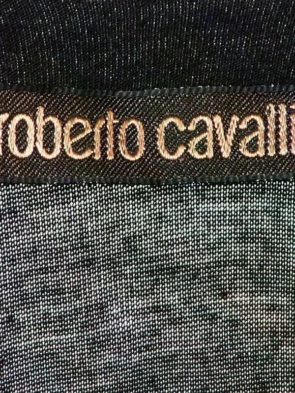 Roberto Cavalli Sequined V-neck Mini Dress