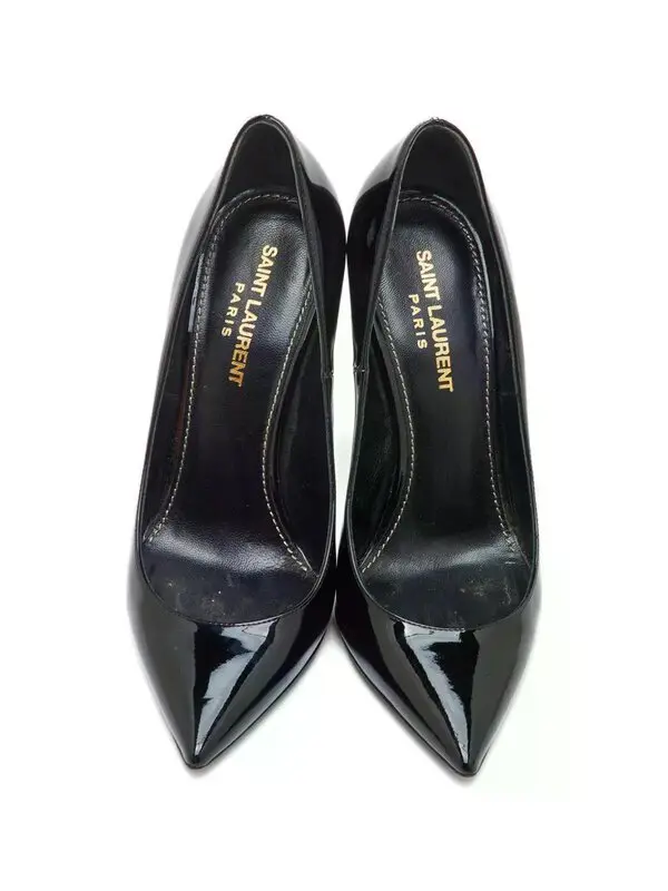 Saint Laurent Opium Pointed Toe Heeled Pumps