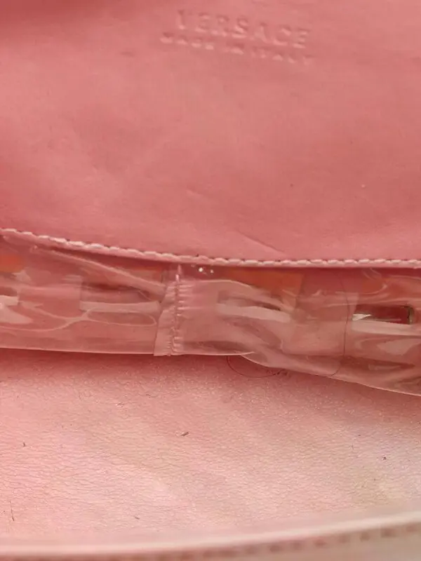 Versace Medusa Medallion Patent Leather Tote Bag