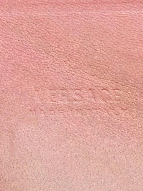Versace Medusa Medallion Patent Leather Tote Bag