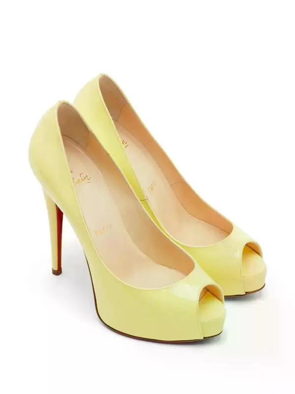 CHRISTIAN LOUBOUTIN Peep-toe Platform Sandals