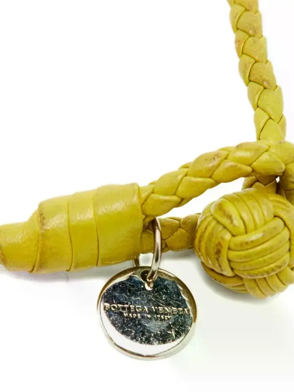 Bottega Veneta Intrecciato Knot Bracelet