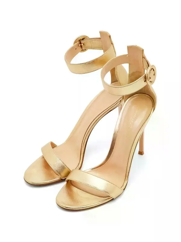 GIANVITO ROSSI Portofino Ankle Strap Sandals