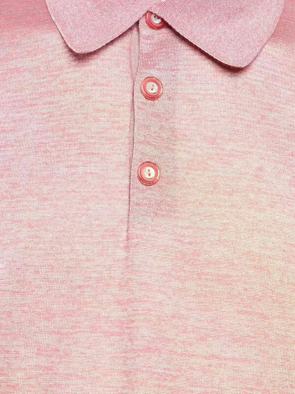 Dolce & Gabbana Melange Knit Polo
