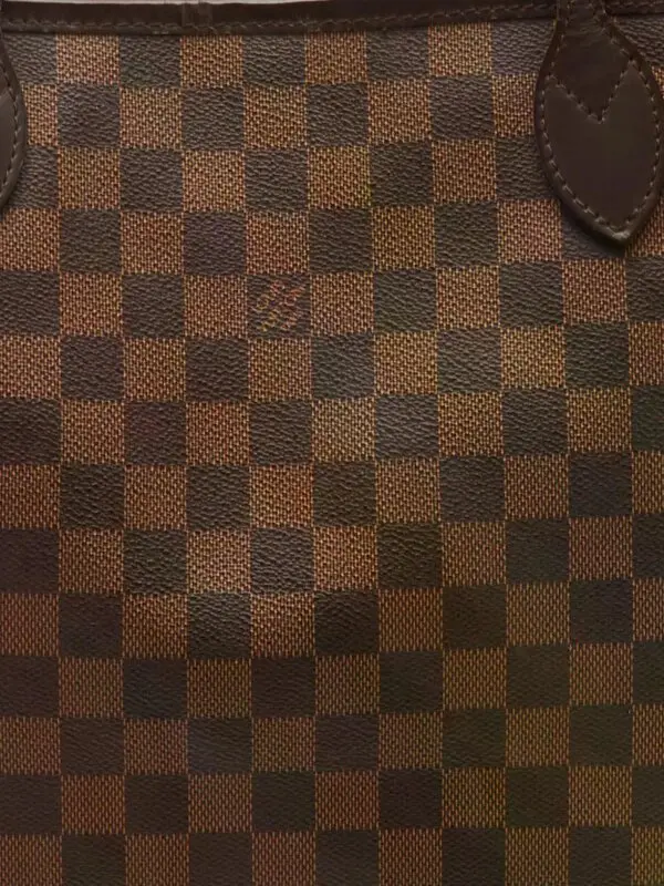 LOUIS VUITTON Damier Ebene Neverfull Mm Tote Bag