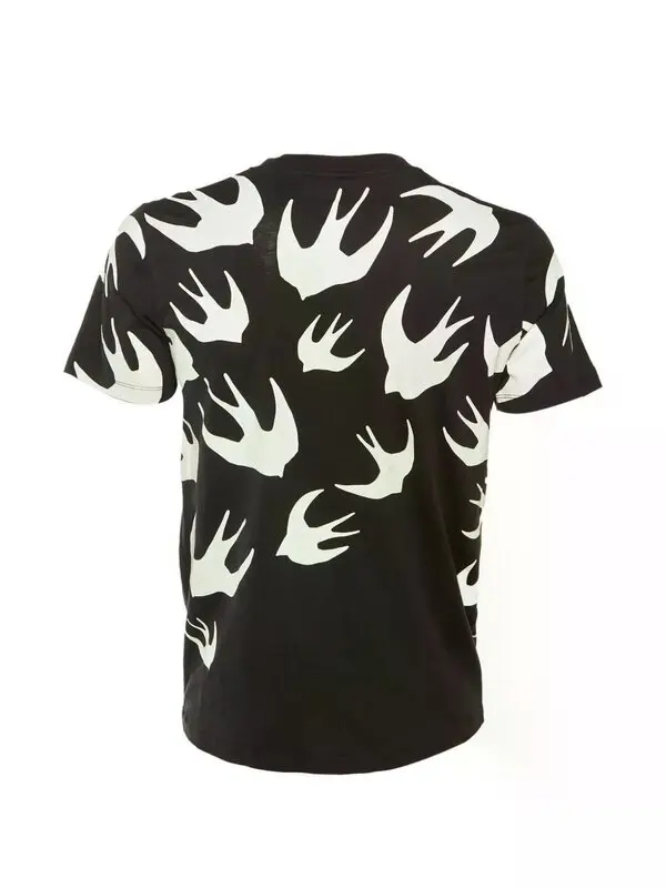 Alexander McQueen Swallow-print T-shirt