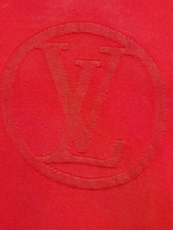LOUIS VUITTON Logo-print Knit Hoodie