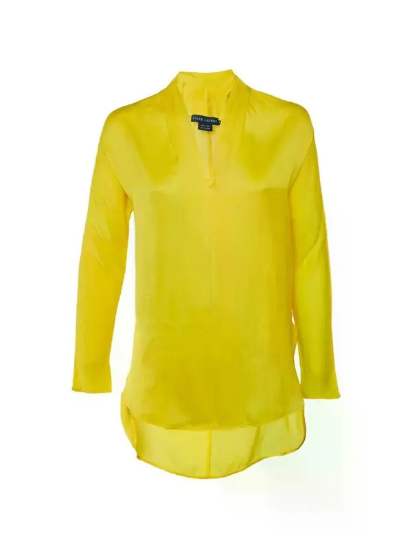 Polo Ralph Lauren Georgette Tunic - Yellow