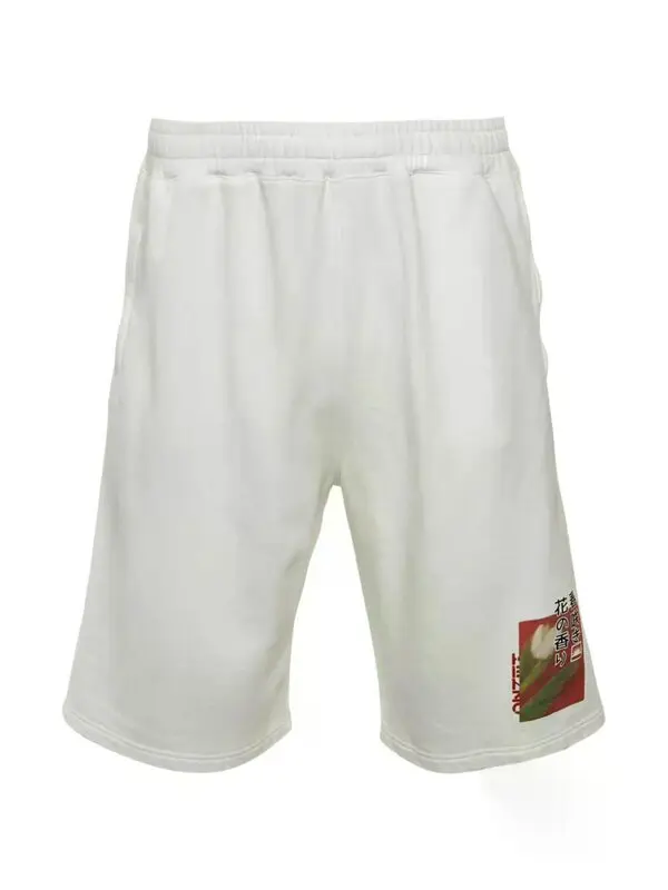 Kenzo Graphic Print Track Shorts