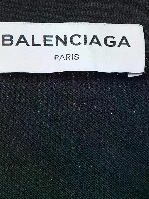 Balenciaga Logo Print Crewneck T-shirt