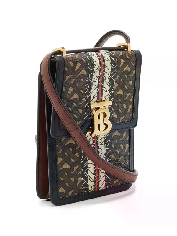 Burberry Logo Pattern Crossbody Bag