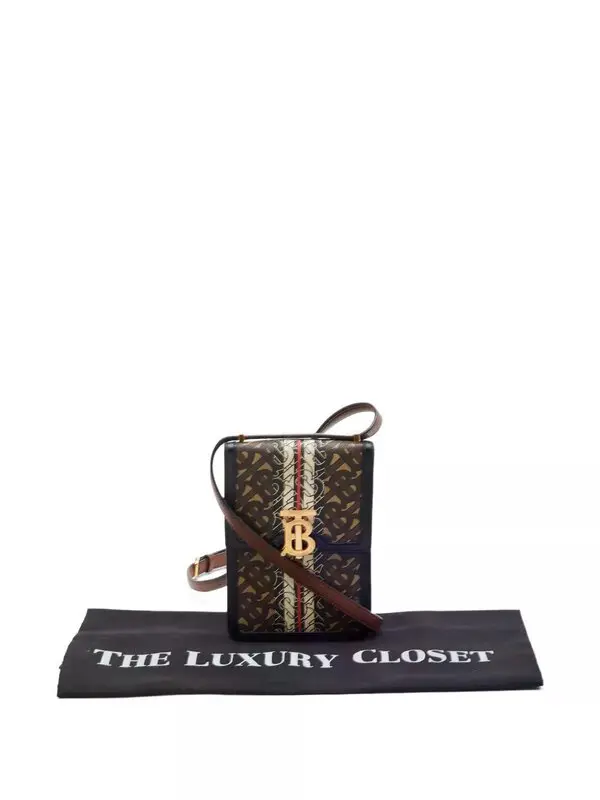 Burberry Logo Pattern Crossbody Bag