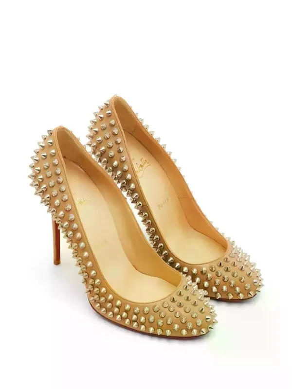 CHRISTIAN LOUBOUTIN Fifi Spikes Heeled Pumps