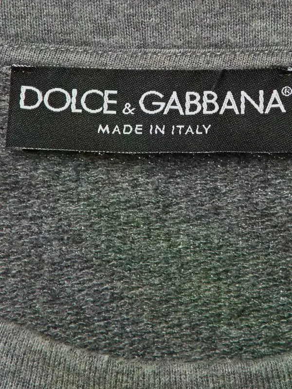 Dolce & Gabbana King Print Crewneck Sweatshirt