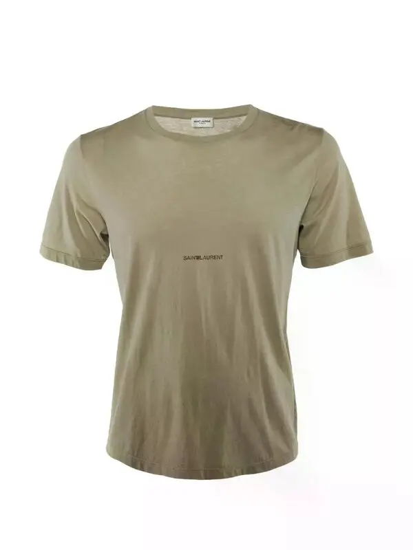 Saint Laurent Logo-print Crew-neck T-shirt