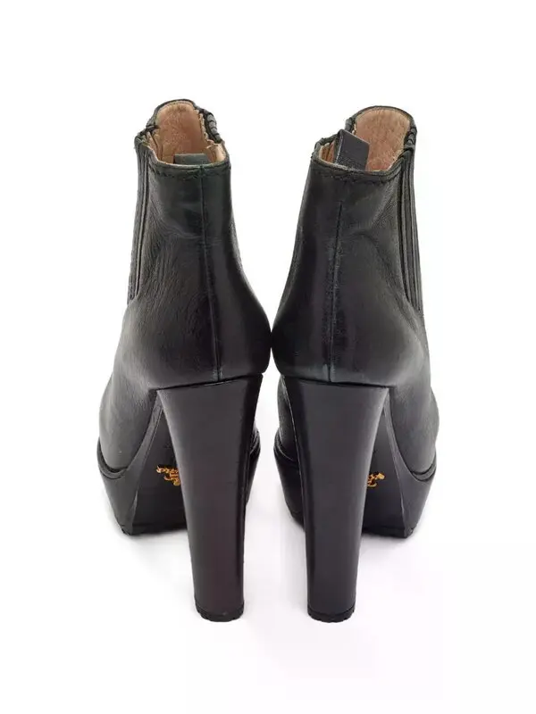 Prada Platform Ankle Boots