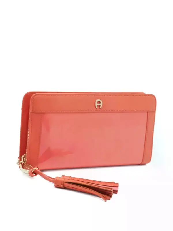 AIGNER Cavallina Tassel Zip-around Wallet