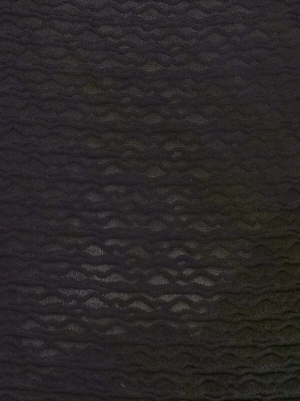 LOUIS VUITTON Wavy Openwork Knit Dress