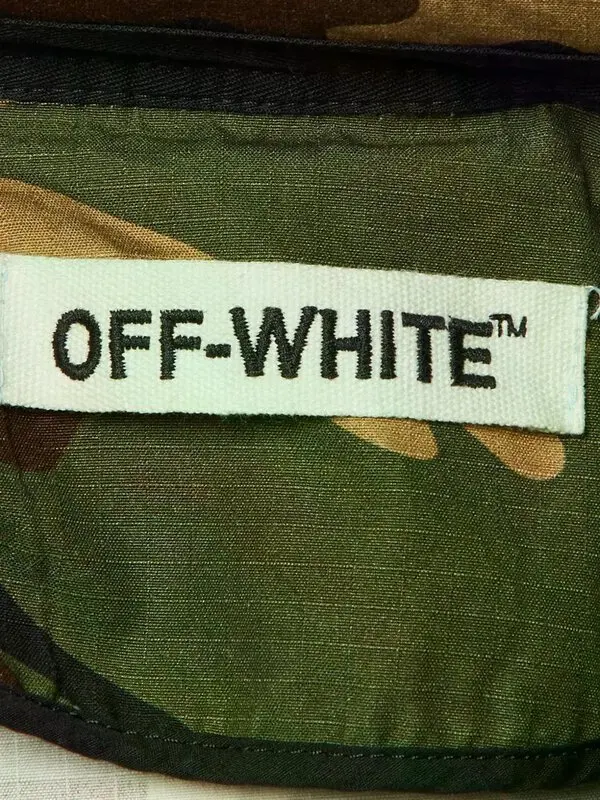 Off-White Camouflage Print Jacket