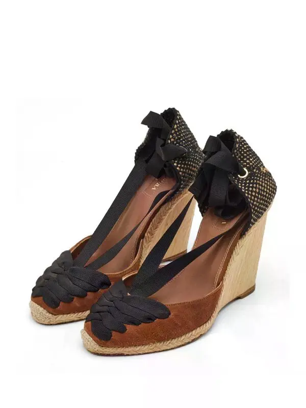 AQUAZZURA Malibu Wedge Espadrilles