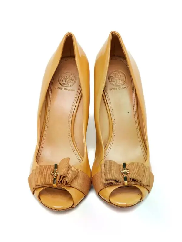 Tory Burch Trudy Peep-toe Wedge Pumps