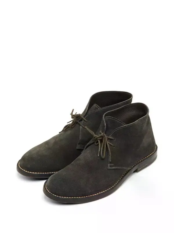 Bottega Veneta Suede Derby Boots