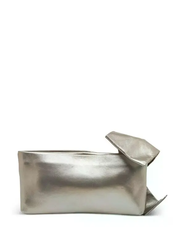 Valentino Garavani Bow Leather Clutch Bag