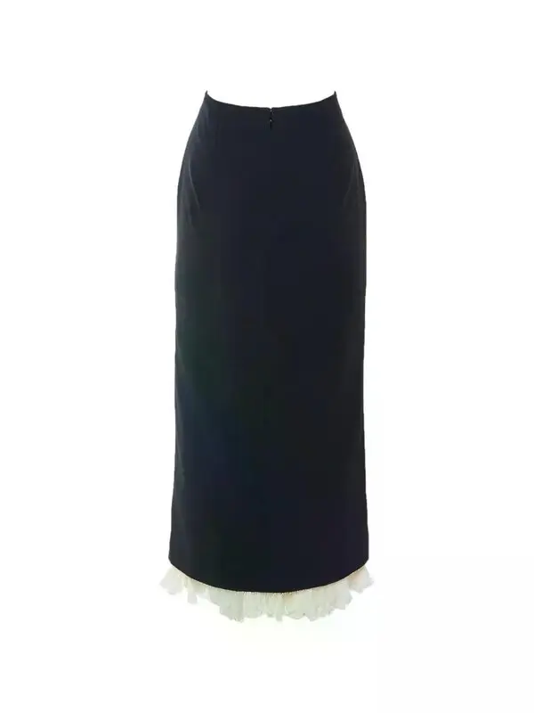 Alexander McQueen Embellished Midi Skirt