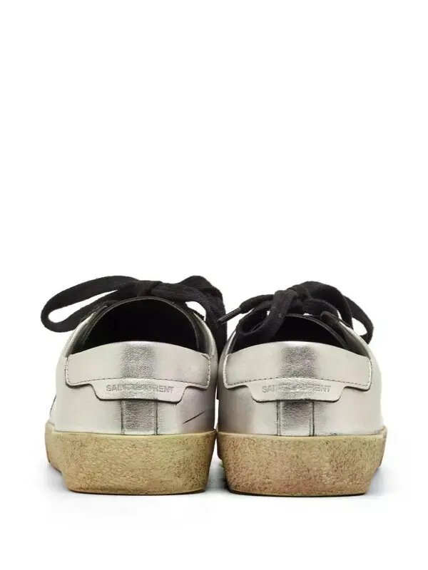 Saint Laurent Court Classic Leather Sneakers