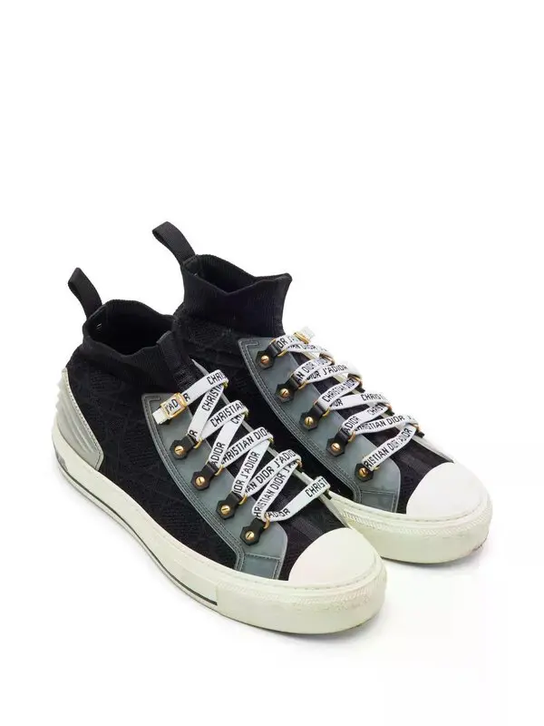 Dior Walk'n' Cannage Technical Fabric Sneakers