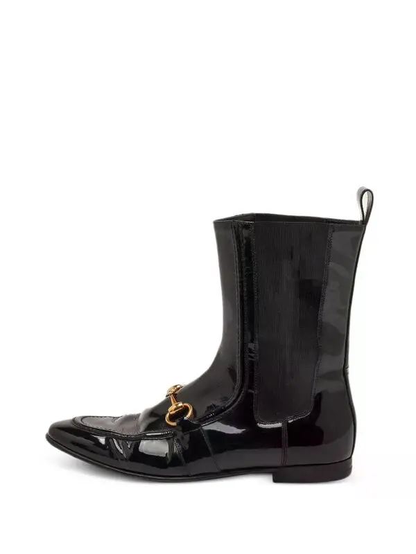 Gucci Horsebit Ankle Boots - Black