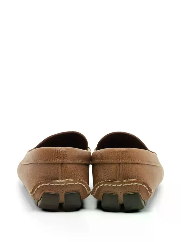 Prada Saffiano Leather Loafers