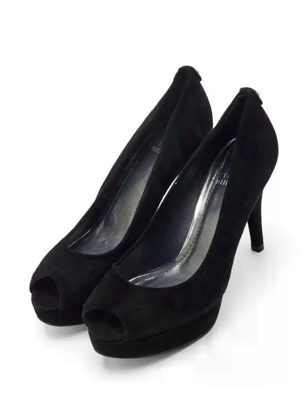 STUART WEITZMAN Peep-toe Platform Stiletto Heels
