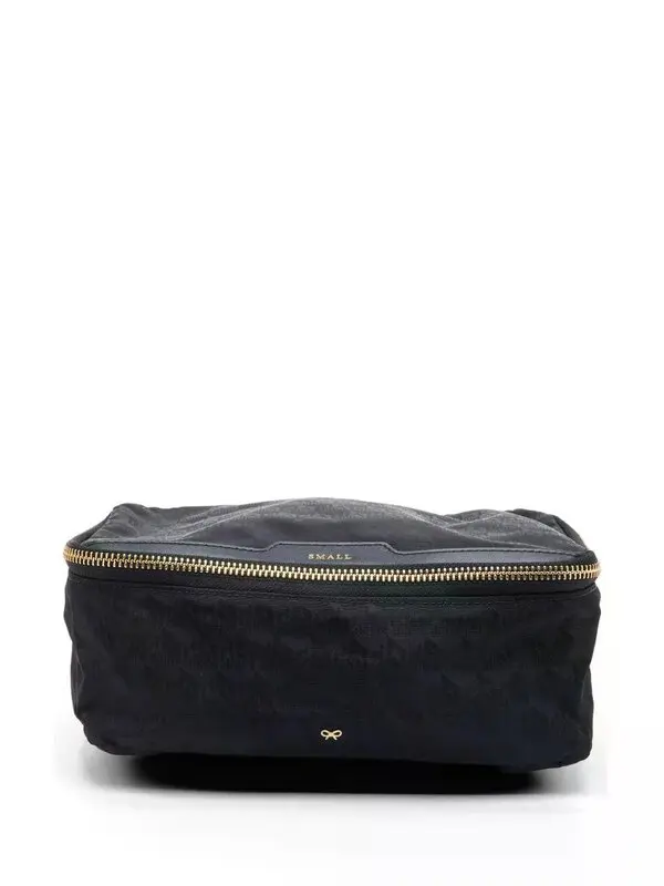 ANYA HINDMARCH Jacquard Logo Packing Makeup Bag