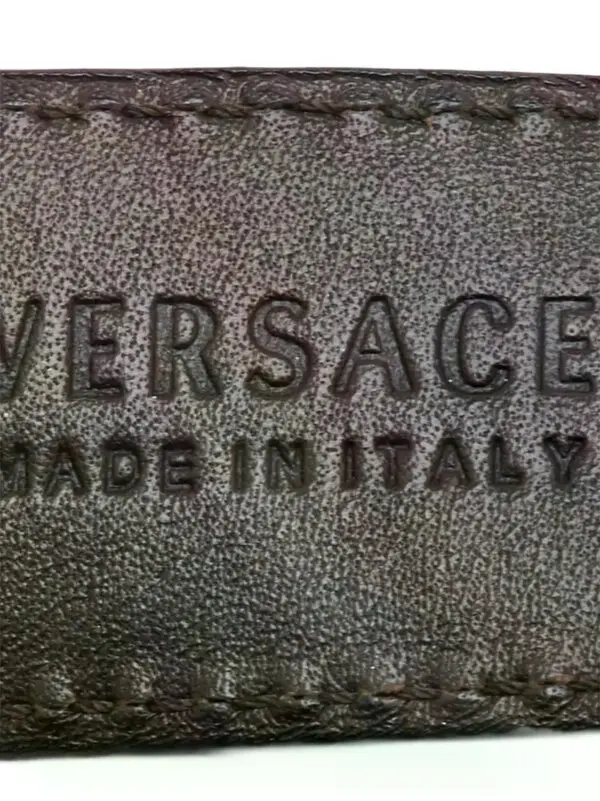 Versace Medusa Leather Belt