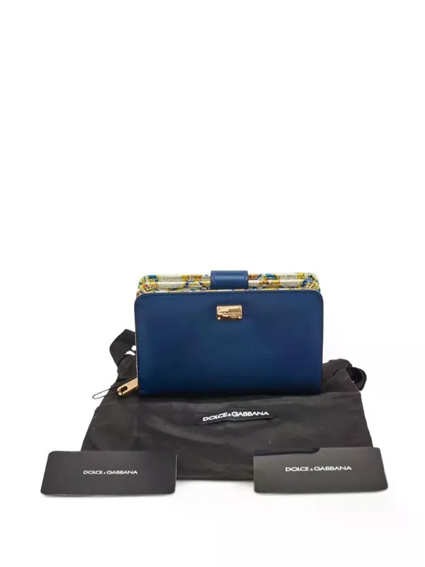 Dolce & Gabbana Logo-plaque French Wallet