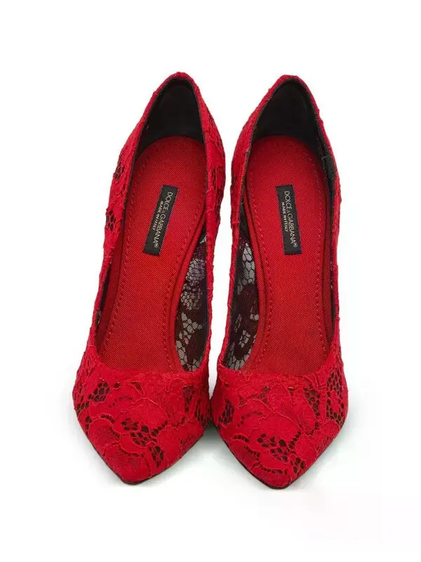 Dolce & Gabbana Bellucci Lace Pumps