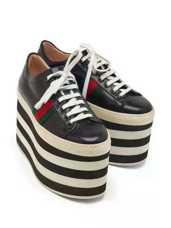 Gucci Peggy Web Sneakers