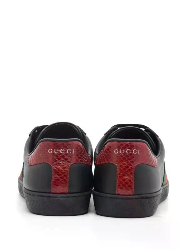 Gucci Ace Web Low-top Sneakers