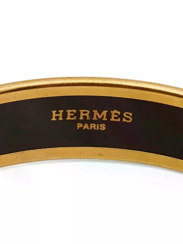 Hermès Caleche Enamel Bangle
