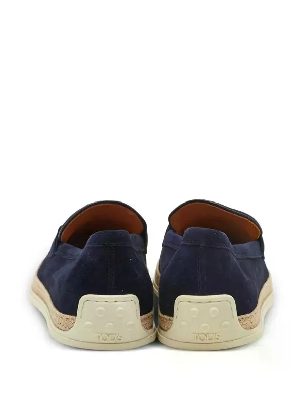 TOD'S Double T Espadrille Loafers