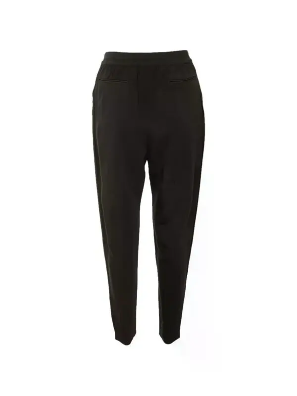 Celine Crepe-texture Pleated Trousers