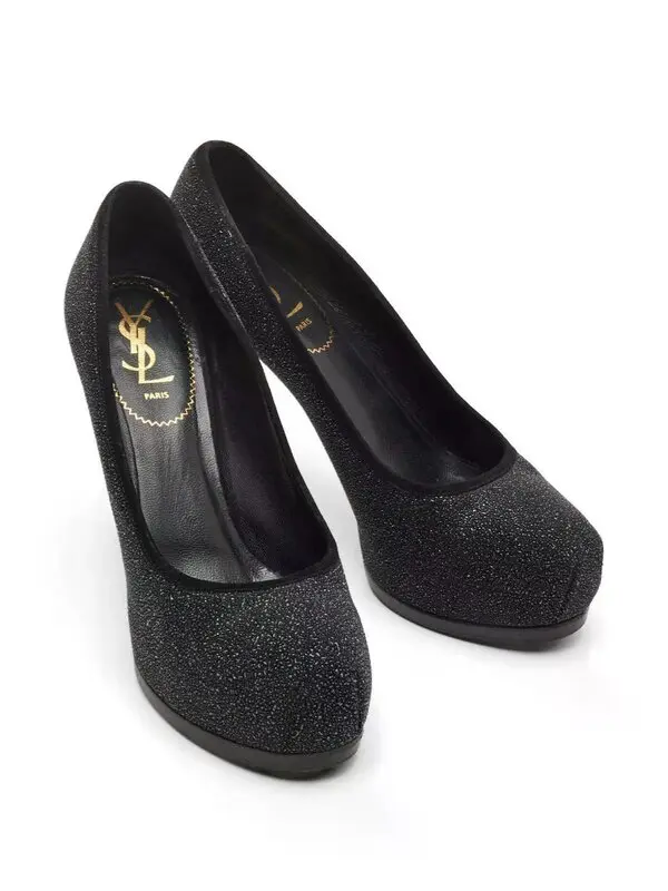 Saint Laurent Tribtoo Platform Pumps